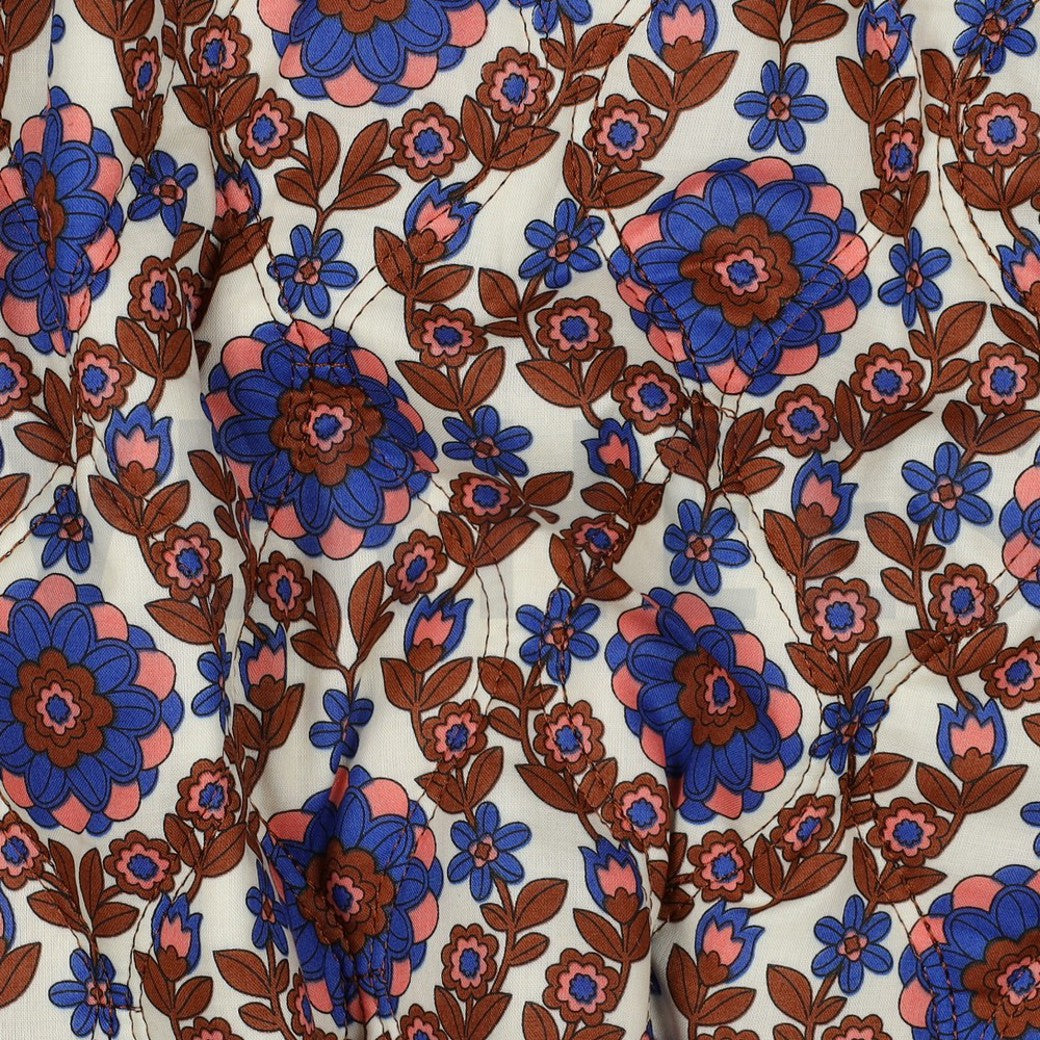 DOUBLE SIDED QUILTED COTTON - CHOCOLATE – The Dressmaker Fabrics