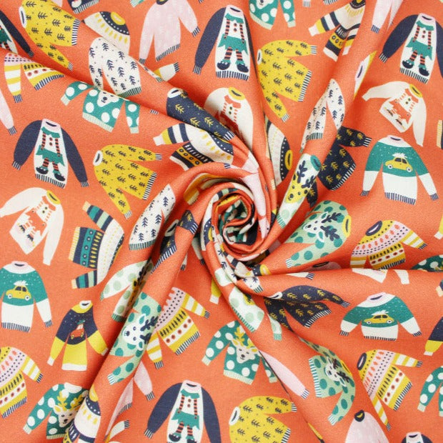 CHRISTMAS JUMPERS - 100% COTTON – The Dressmaker Fabrics