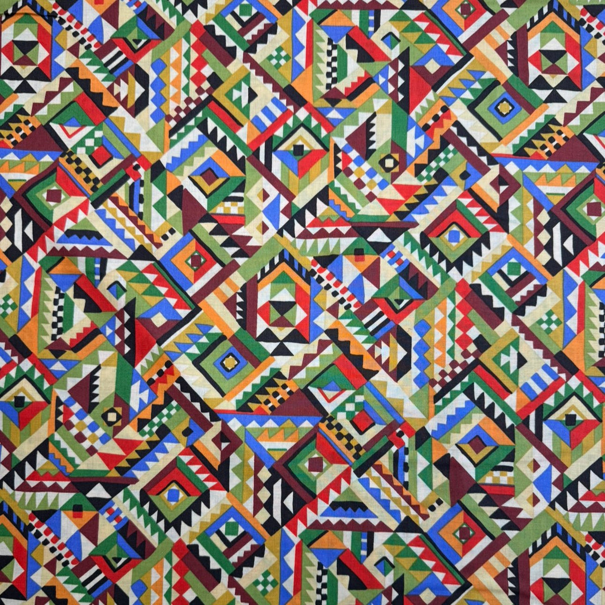 PIMA LAWN - AZTEC - 100% COTTON – The Dressmaker Fabrics