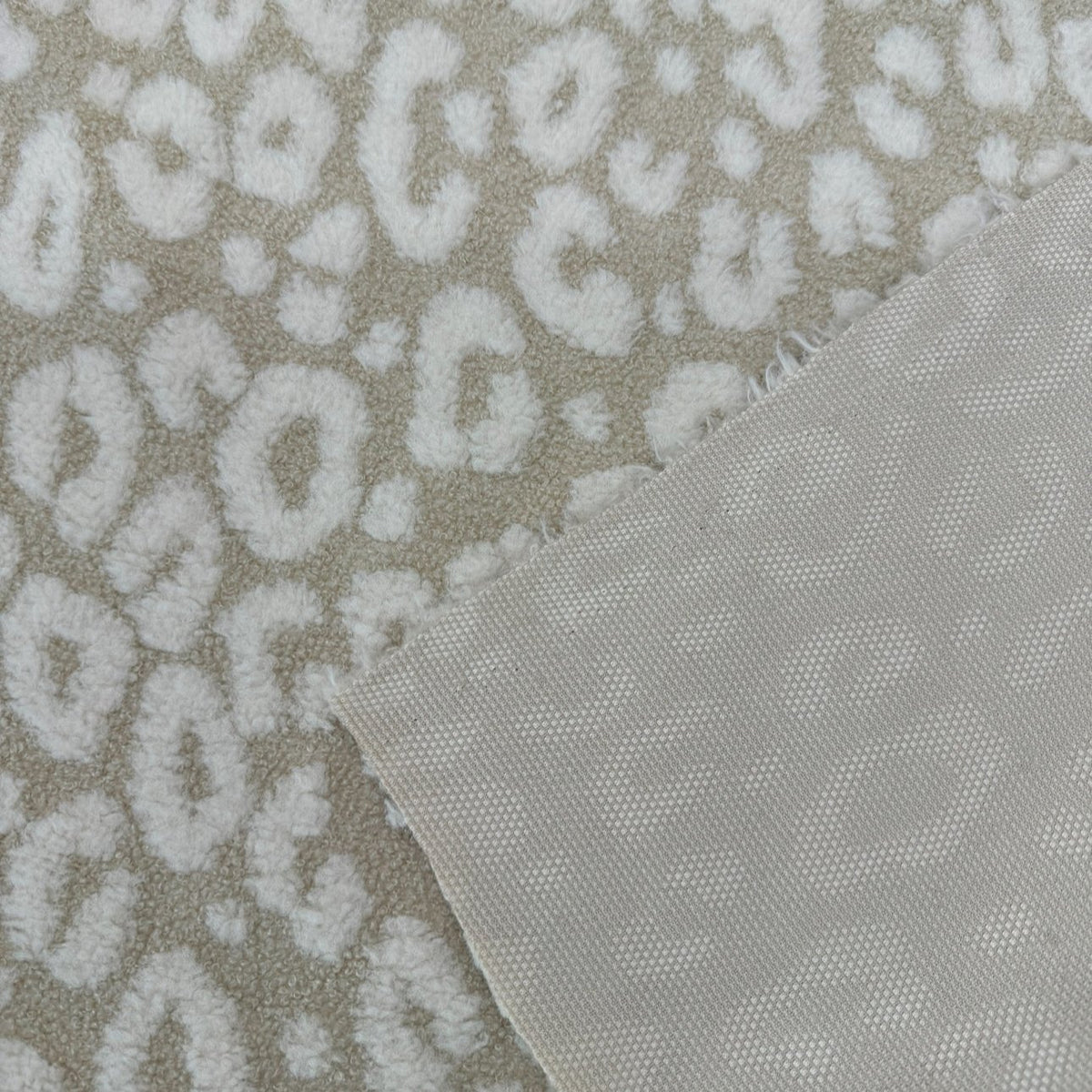 TEDDY BOUCLE - ANIMAL SKIN – The Dressmaker Fabrics