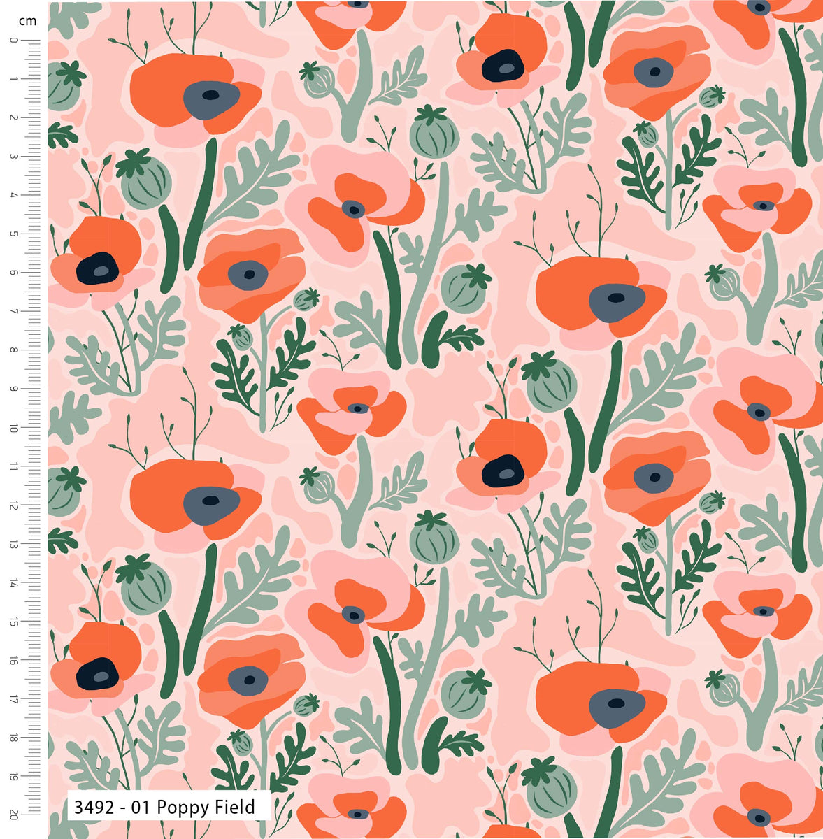 POPPY QUEEN BY SAVANNA RAWSON - 100% QUILTING COTTON – The Dressmaker ...
