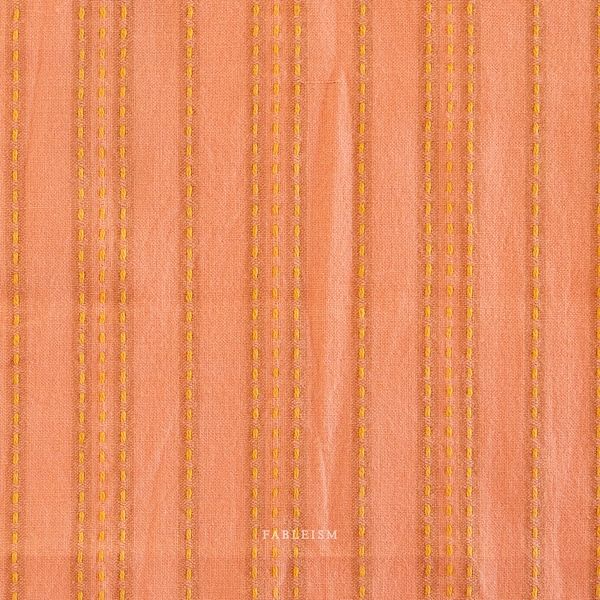 GINGER STITCH FROM LUCKY LOOM BY FABLEISM – The Dressmaker Fabrics